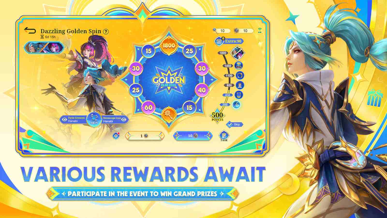 MLBB Golden Month 2026: Win 10,000 smartphones worldwide