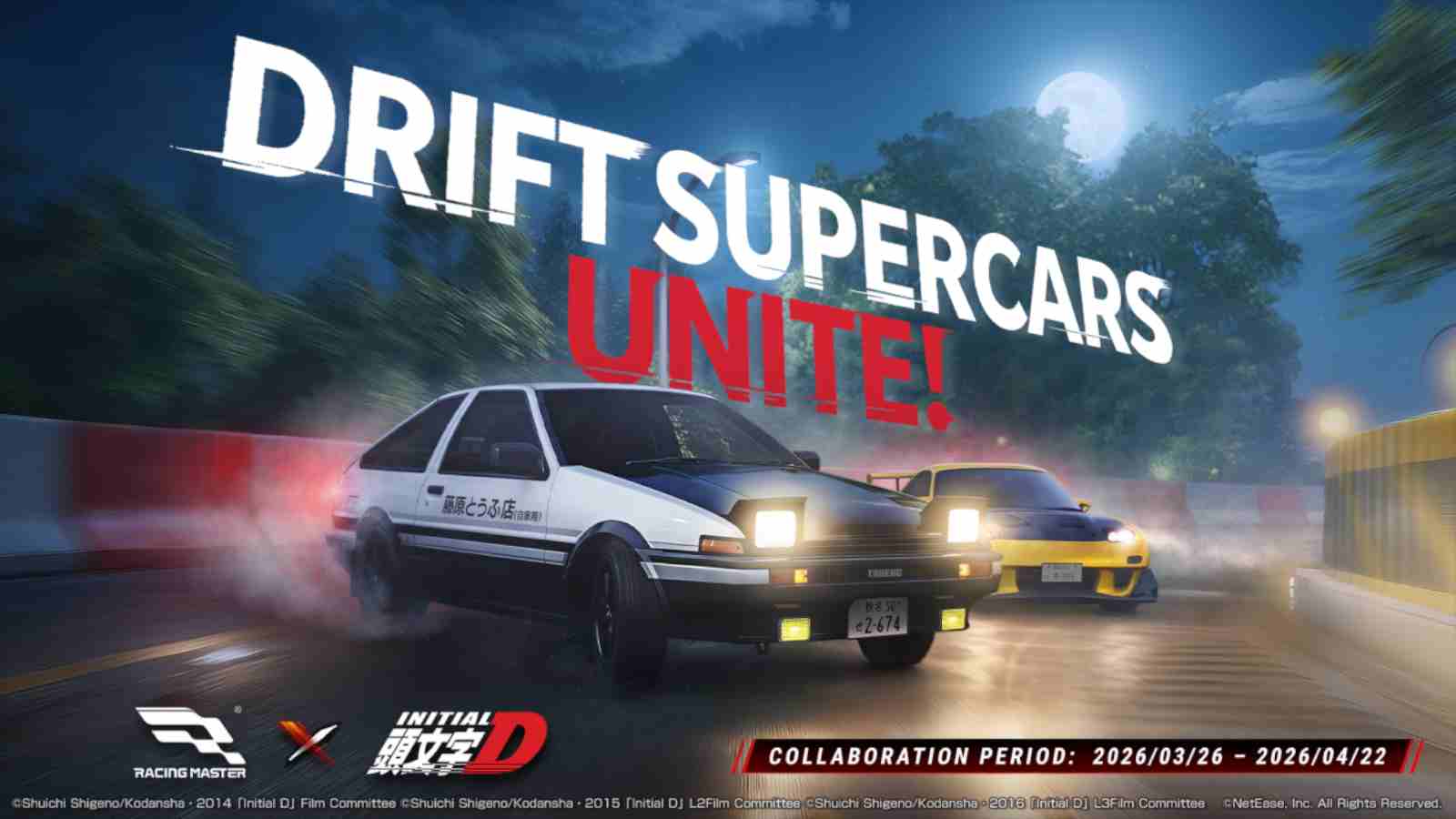 How to Get All Racing Master x Initial D Rewards and Cars